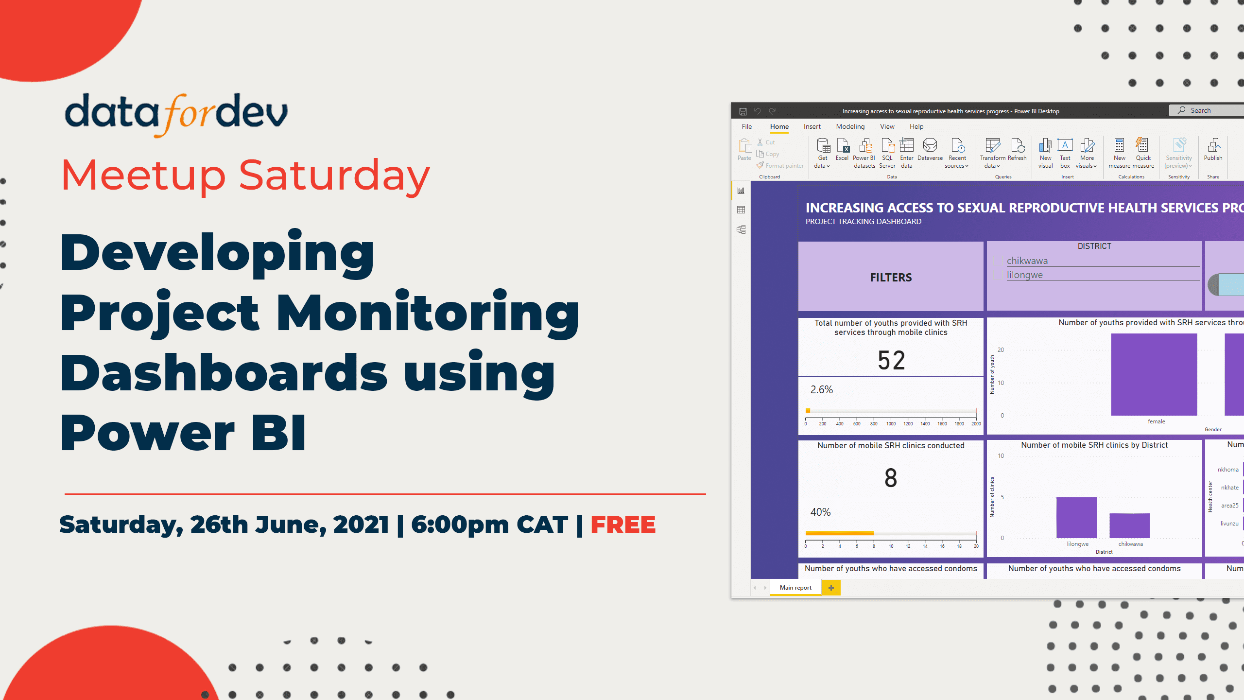 Developing Project Monitoring Dashboards using Power BI - Data For ...