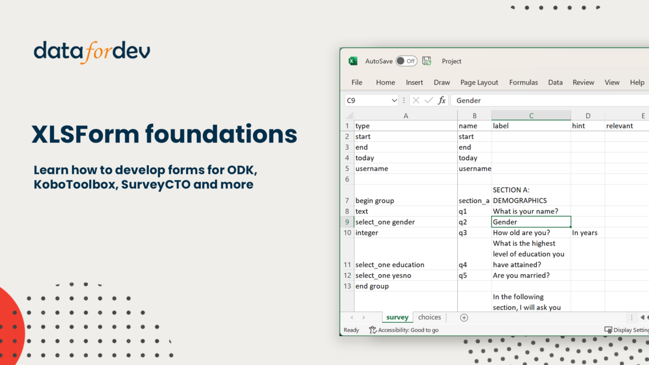 Courses - Data For Development