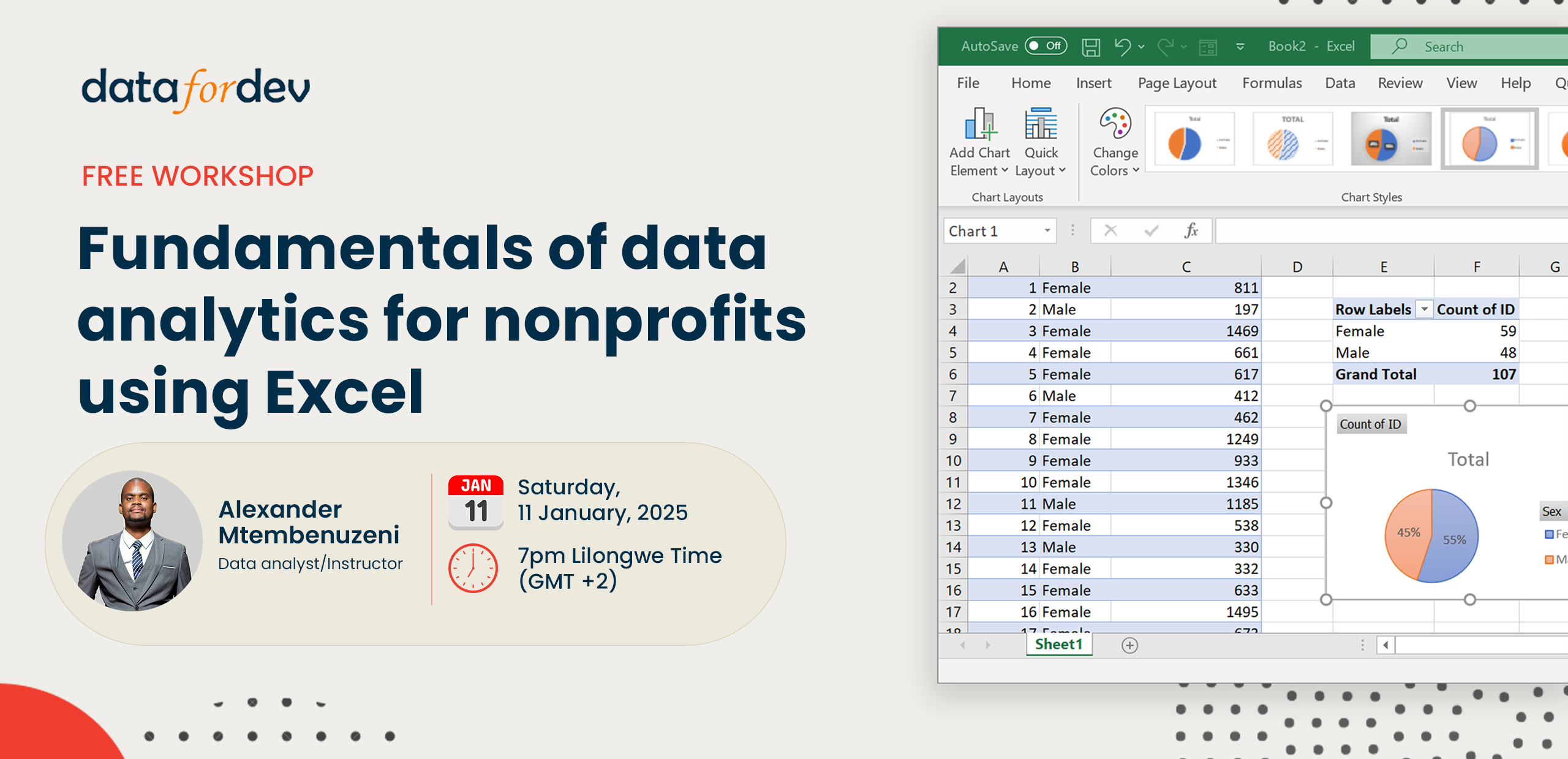 Fundamentals of data analytics for nonprofits using Excel - Data For ...